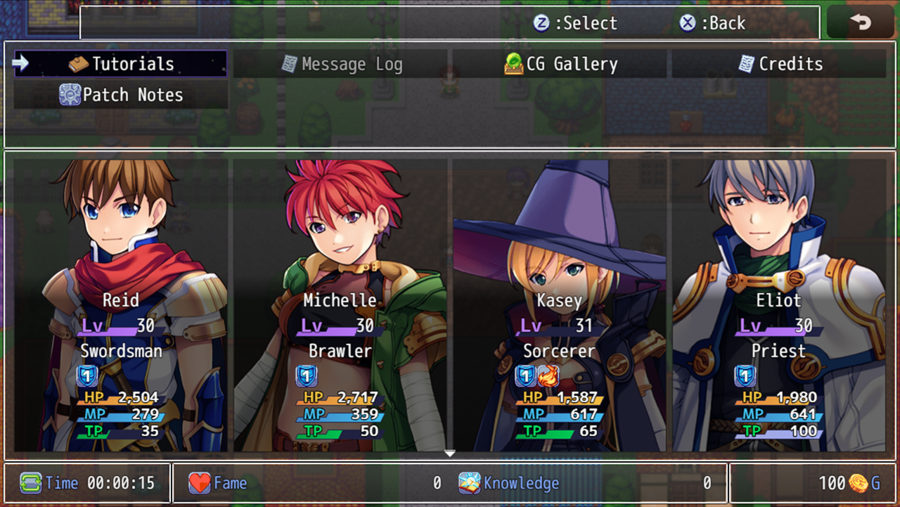 Tutorial Panel System VisuStella MZ - Yanfly.moe Wiki