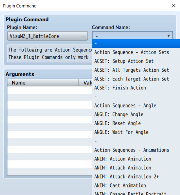 Action Sequence Basic Skill Setup and Target All - Yanfly.moe Wiki